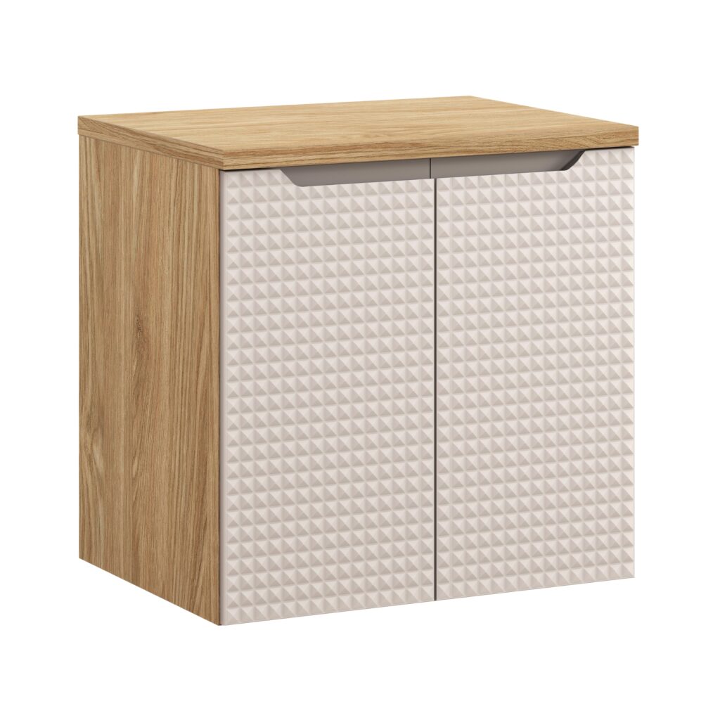 LUXOR BEIGE Fürdőszoba Bútor Szett – B 60 Cm D (SET-LXB B 60CM D ...